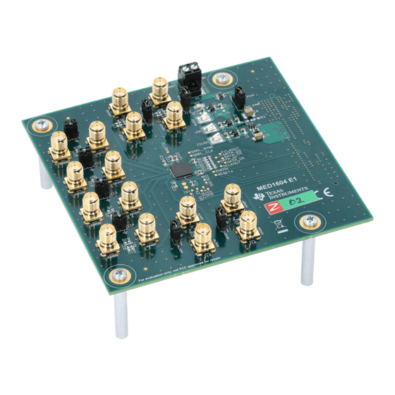 TEXAS INSTRUMENTS ADS9817EVM-PDK USER MANUAL Pdf Download | ManualsLib