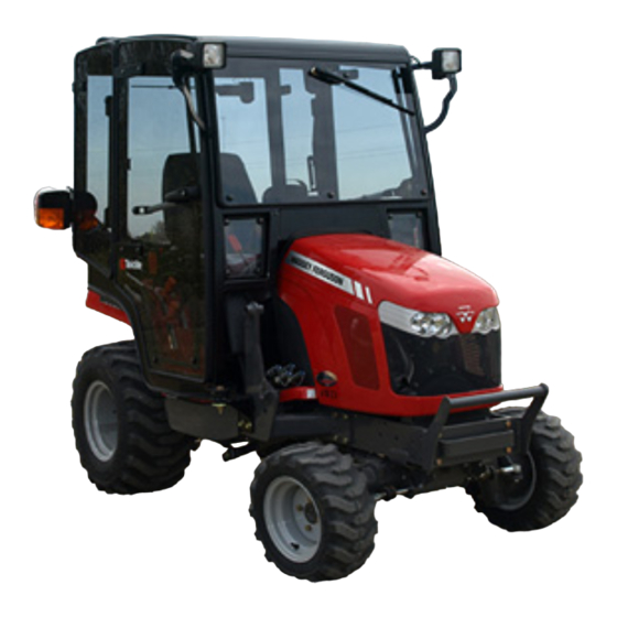 TEKTITE MASSEY FERGUSON GC2600 CAB OPERATOR'S MANUAL Pdf Download ...