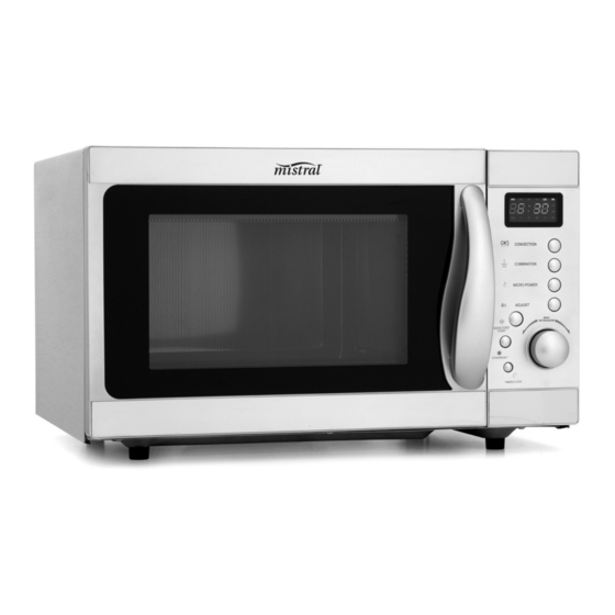 MISTRAL MMW25SS OPERATING INSTRUCTIONS MANUAL Pdf Download | ManualsLib