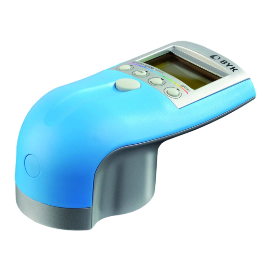 ALTANA BYK SPECTRO-GUIDE 45/0 GLOSS MANUAL Pdf Download | ManualsLib