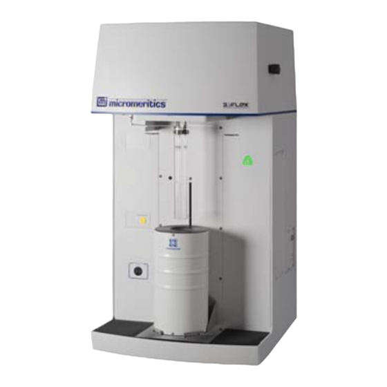 MICROMERITICS 3FLEX SERVICE MANUAL Pdf Download | ManualsLib