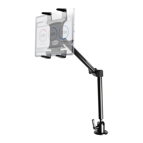 TAB803 Heavy-Duty Drill-Base Tablet Mount Installation Guide | ManualsLib