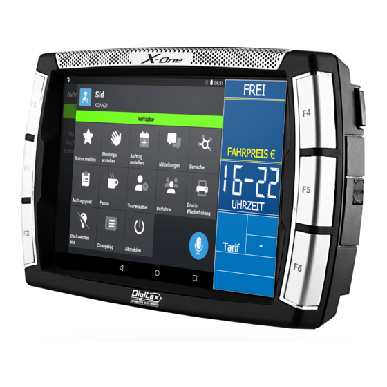 DIGITAX X-ONE ANDROID INSTALLATION AND PROGRAMMING MANUAL Pdf Download ...