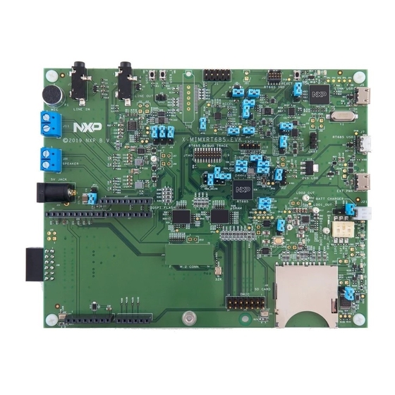 NXP SEMICONDUCTORS MIMXRT685-EVK QUICK START MANUAL Pdf Download | ManualsLib