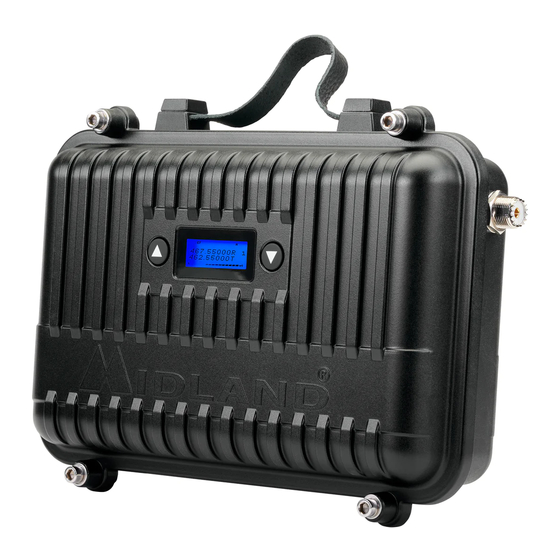 MIDLAND MICRO MOBILE MXR10 QUICK START MANUAL Pdf Download | ManualsLib