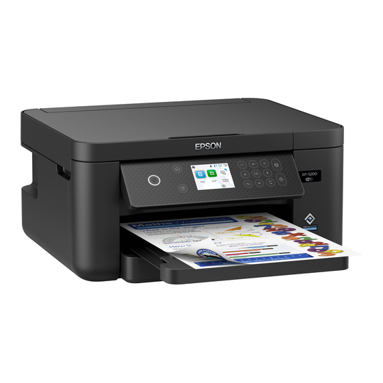 EPSON EXPRESSION HOME XP-5200 SERIES USER MANUAL Pdf Download | ManualsLib