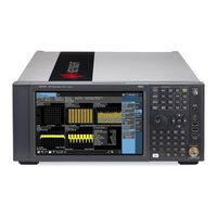 Keysight N9020B Manuals | ManualsLib