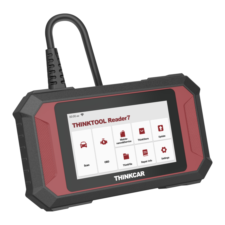 Thinkcar THINKTOOL Reader Quick Start Guide | ManualsLib