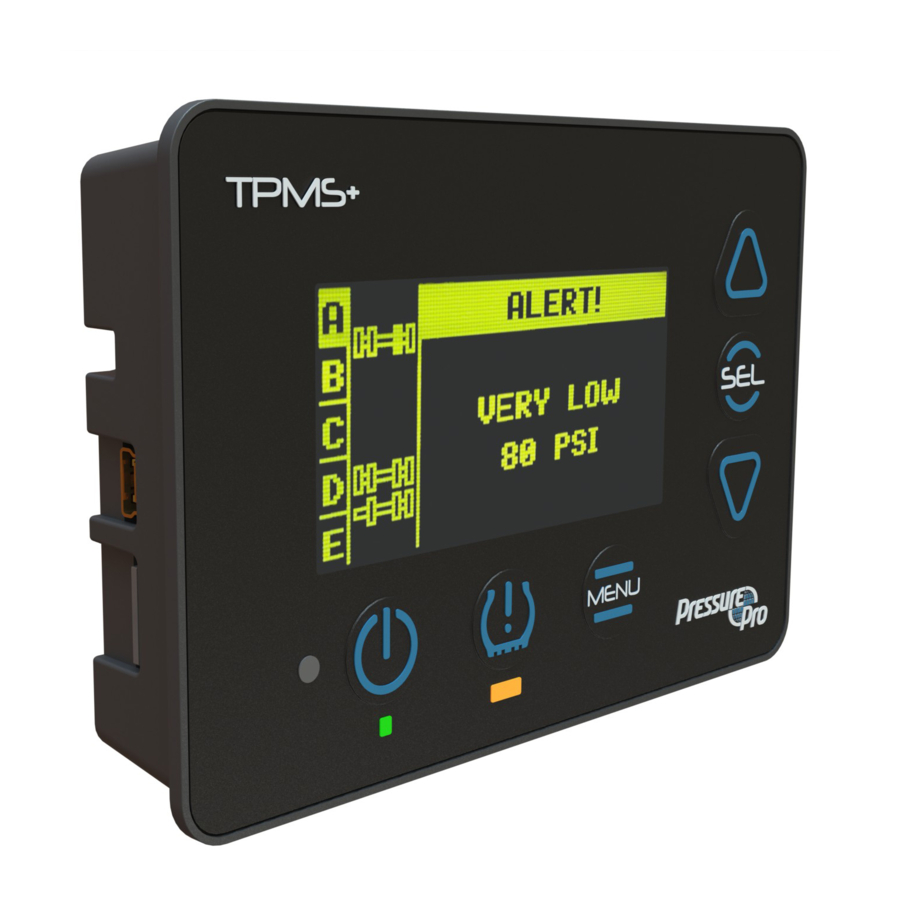PRESSURE-PRO TPMS+ USER MANUAL Pdf Download | ManualsLib