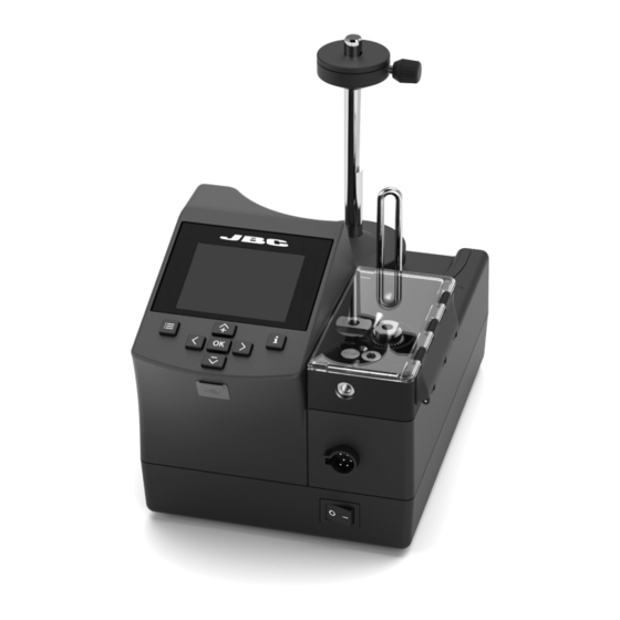 JBC ALE SERIES INSTRUCTION MANUAL Pdf Download | ManualsLib