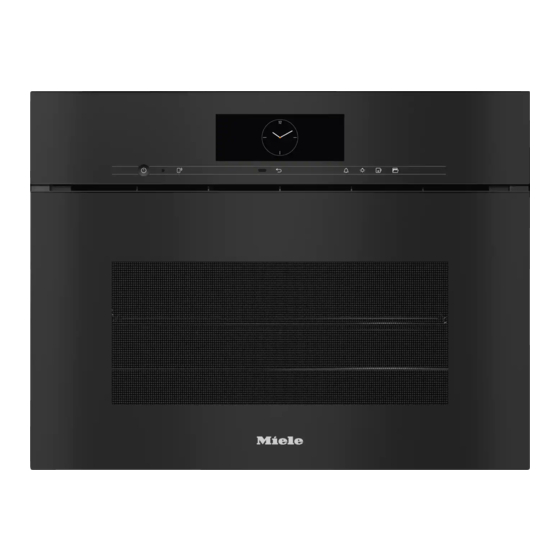 MIELE DGC 7840 HCX PRO OPERATING AND INSTALLATION INSTRUCTIONS Pdf ...