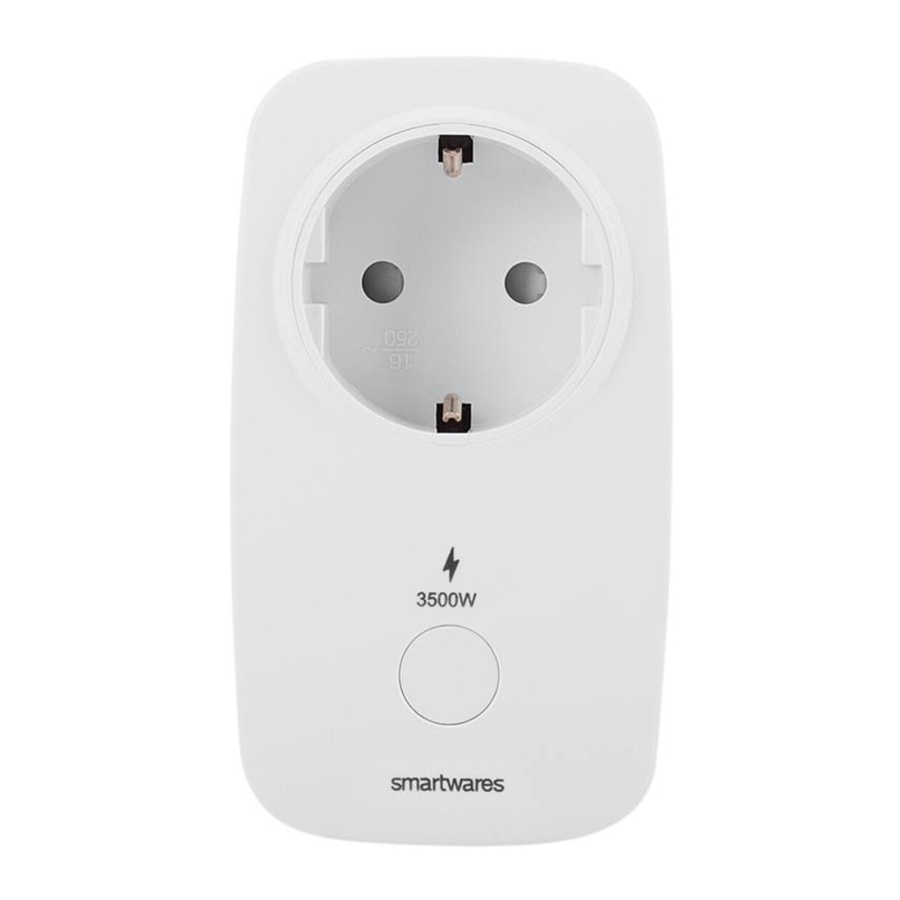 Smartwares SH8-90901 - Smart Energy Socket Manual | ManualsLib