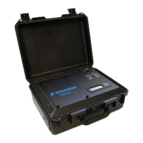 FUTURECOM PDR8000 PROGRAMMING MANUAL Pdf Download | ManualsLib