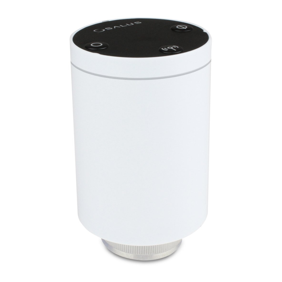 SALUS TRV10RFM - Wireless Radiator Controller Manual | ManualsLib