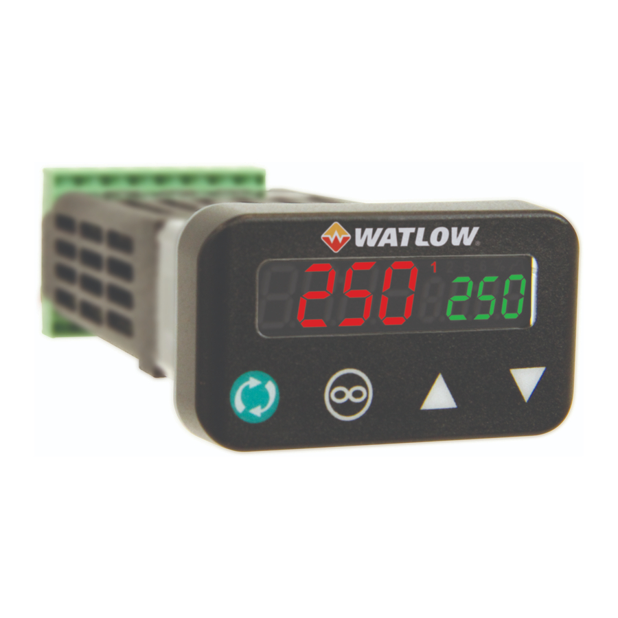 Watlow PM3 LEGACY PID CONTROLLER Quick Start Guide | ManualsLib