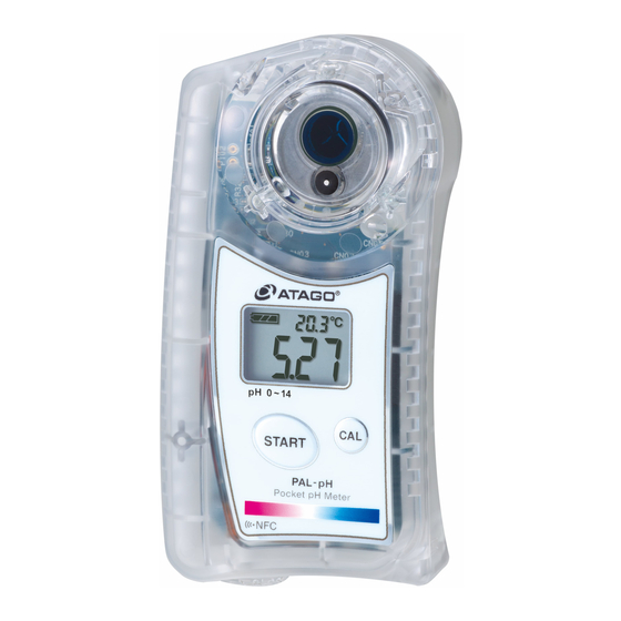 ATAGO PAL-PH INSTRUCTIONS Pdf Download | ManualsLib