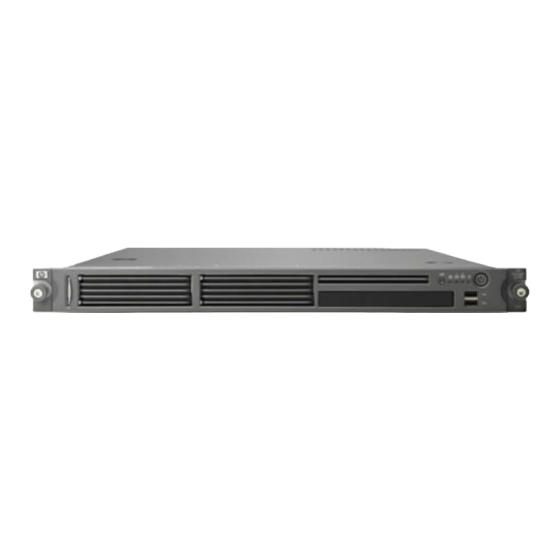 HP PROLIANT DL140 G2 USER MANUAL Pdf Download | ManualsLib