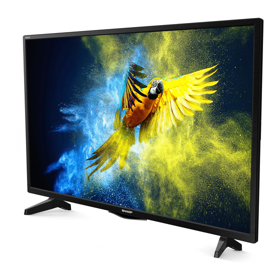 SHARP 32BC1K OPERATING INSTRUCTIONS QUICK START SET UP MANUAL Pdf ...