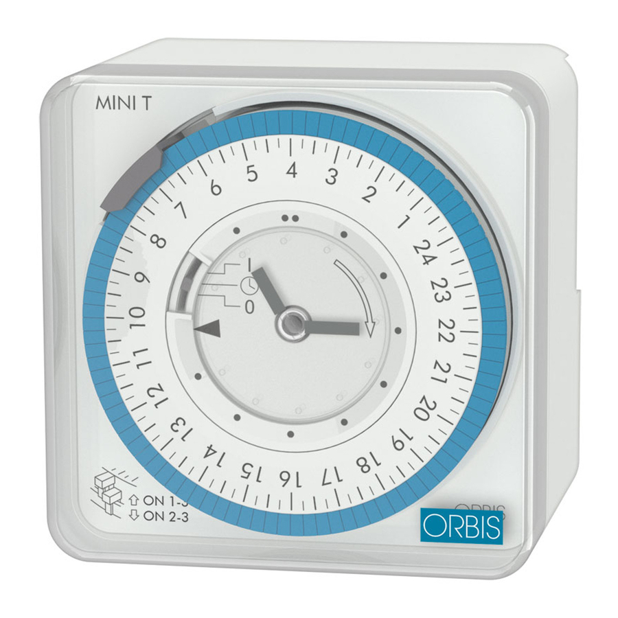 ORBIS MINI T - Time Switch Manual | ManualsLib