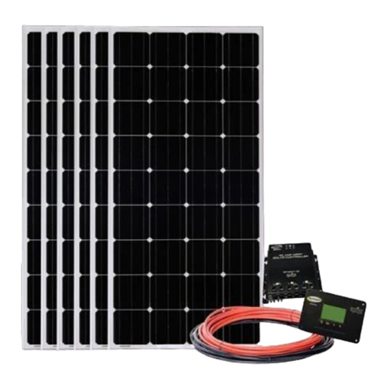 DOMETIC GO POWER! SOLAR ALL ELECTRIC KIT GP-AE-4 USER MANUAL Pdf ...