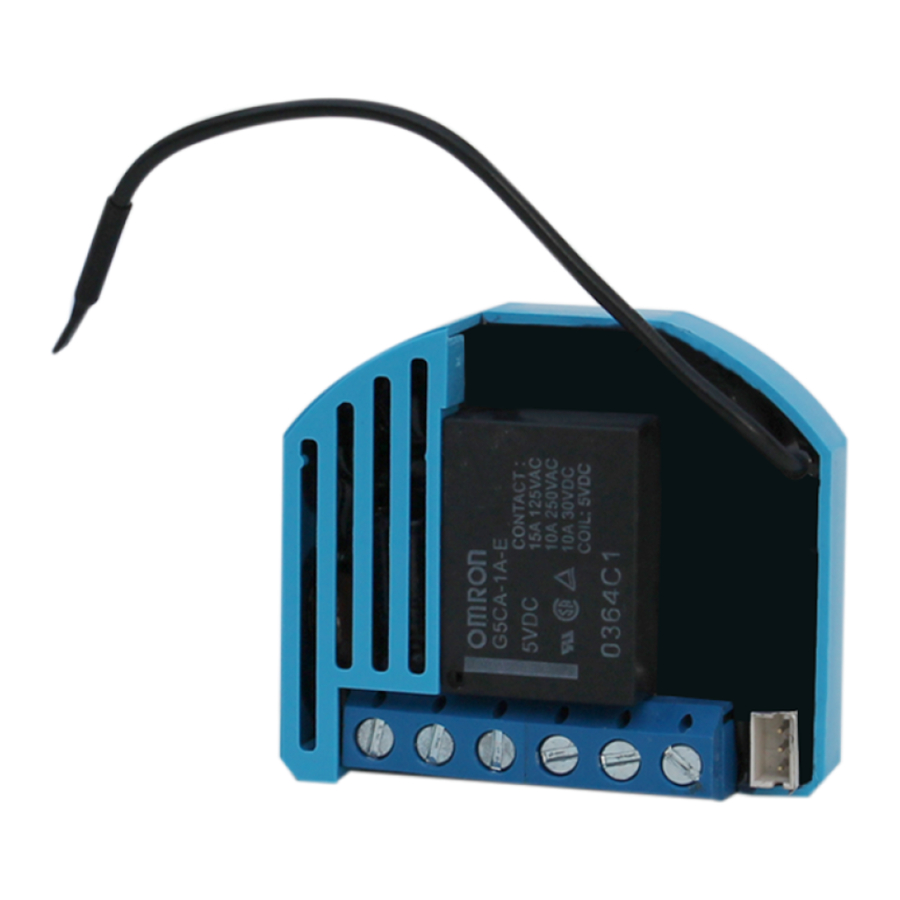 Qubino Flush 1 relay - Relay Switch Manual | ManualsLib