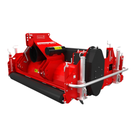 REDEXIM MULTIVATOR 1800 USER MANUAL Pdf Download | ManualsLib