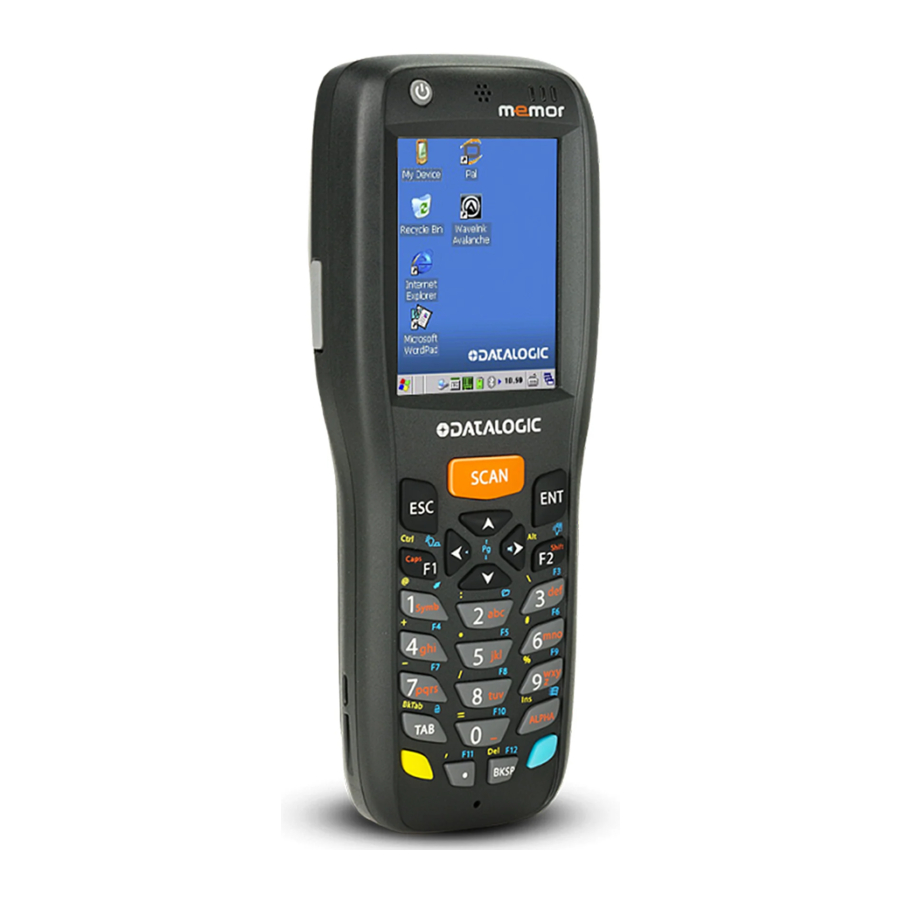 DATALOGIC Memor X3 - Mobile Computer Quick Start Guide | ManualsLib