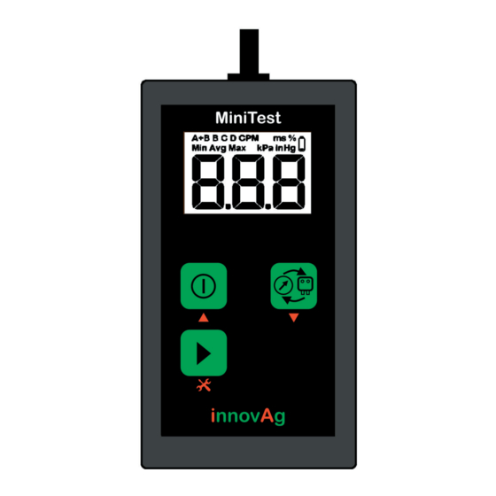 INNOVAG MINITEST USER MANUAL Pdf Download | ManualsLib