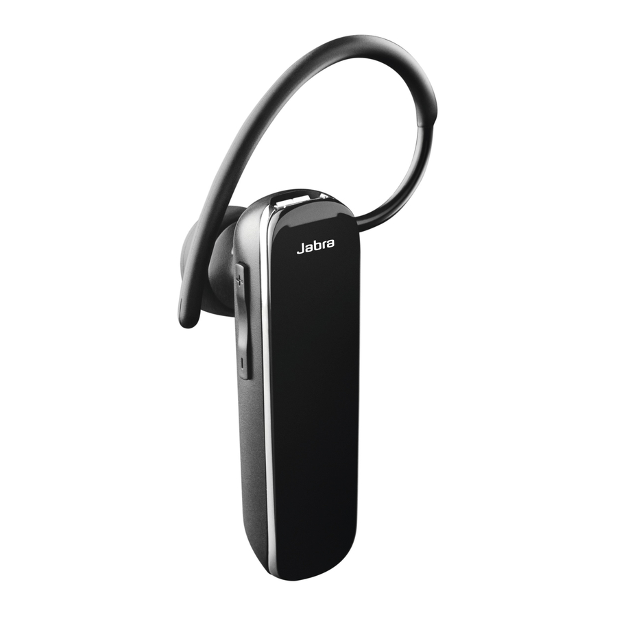 Jabra EASYGO - Bluetooth Headset Manual | ManualsLib