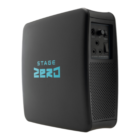 STAGE ZERO VOLTA 500 USER MANUAL Pdf Download | ManualsLib