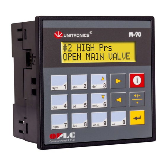 UNITRONICS VISION V120 USER MANUAL Pdf Download | ManualsLib