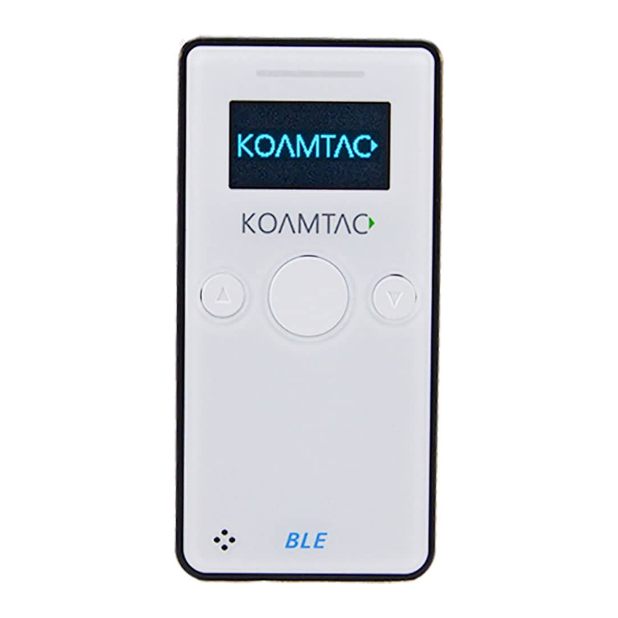 KoamTac KDC280 BLE Barcode Scanner Mini Guide | ManualsLib