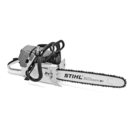 STIHL MS 461 RESCUE SAW INSTRUCTION MANUAL Pdf Download | ManualsLib