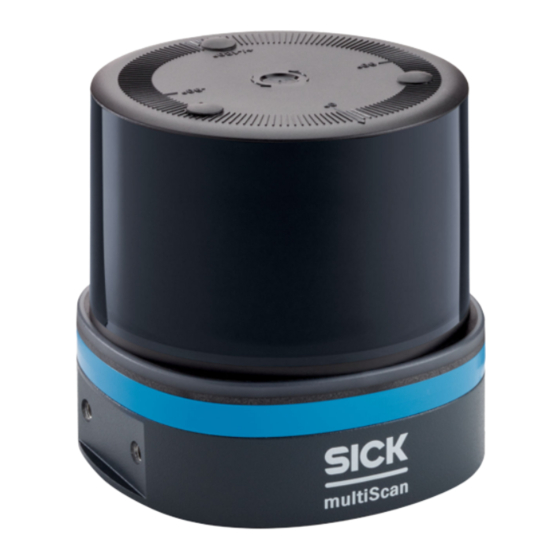 SICK MULTISCAN136 OPERATING INSTRUCTIONS MANUAL Pdf Download | ManualsLib