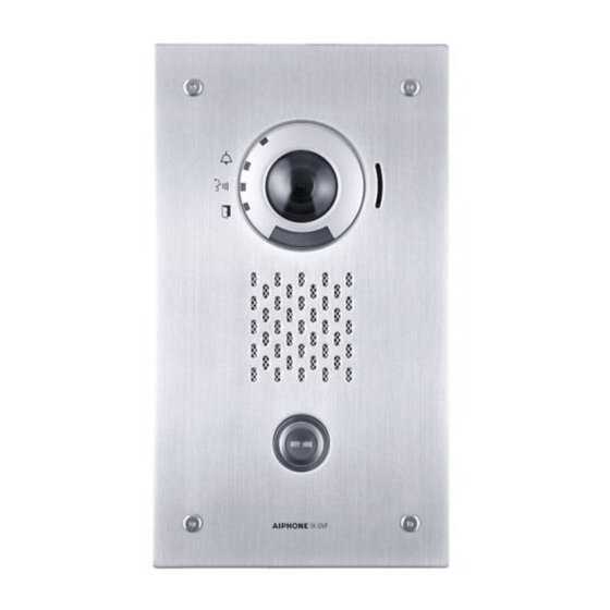 AIPHONE IXG SERIES QUICK START PROGRAMMING MANUAL Pdf Download | ManualsLib