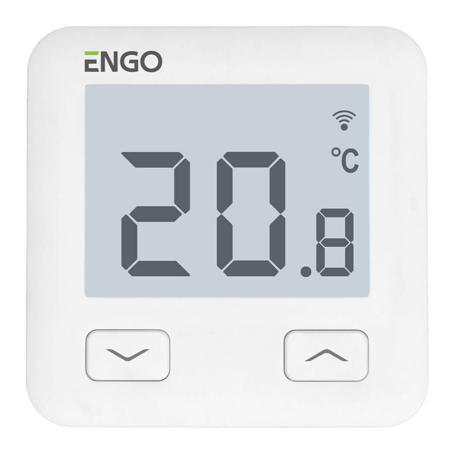 ENGO Controls E10W230WIFI, E10B230WIFI - Wi-Fi Thermostat Quick Guide ...