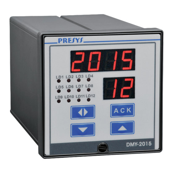 PRESYS DMY-2015 TECHNICAL MANUAL Pdf Download | ManualsLib