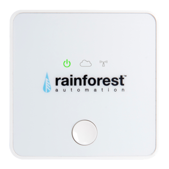 RAINFOREST AUTOMATION EAGLE 3 QUICK START MANUAL Pdf Download | ManualsLib