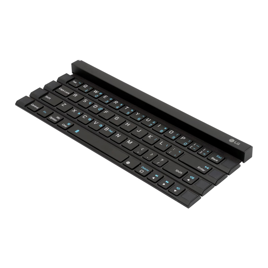 LG KBB-700 - Rolly Keyboard Manual | ManualsLib