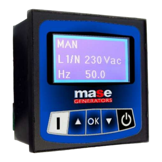 MASE GENERATORS CBU MASTER USER MANUAL Pdf Download | ManualsLib