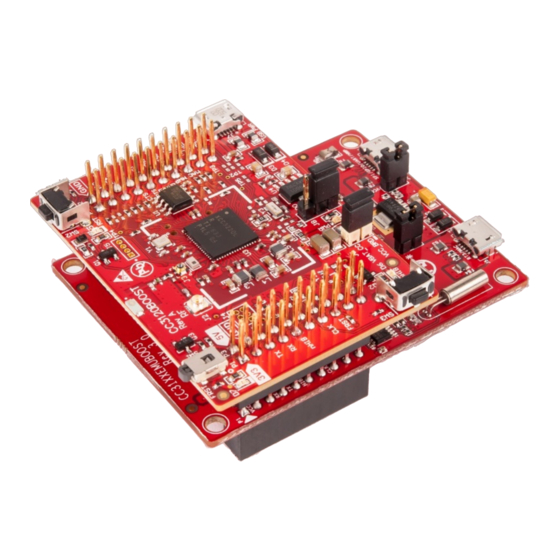 TEXAS INSTRUMENTS CC3 20 SERIES USER MANUAL Pdf Download | ManualsLib