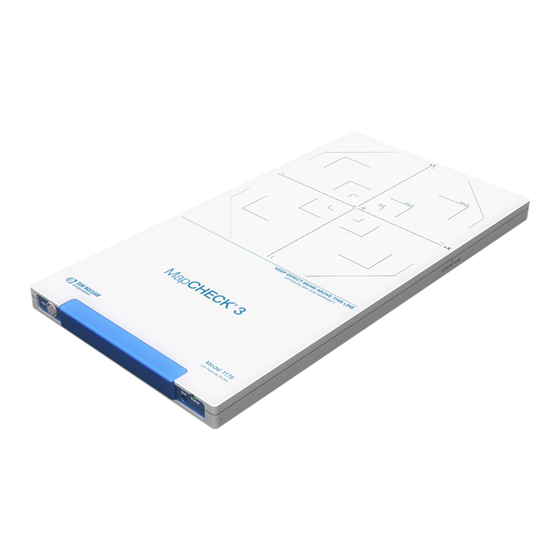 SUN NUCLEAR MAPCHECK 3 USER MANUAL Pdf Download | ManualsLib