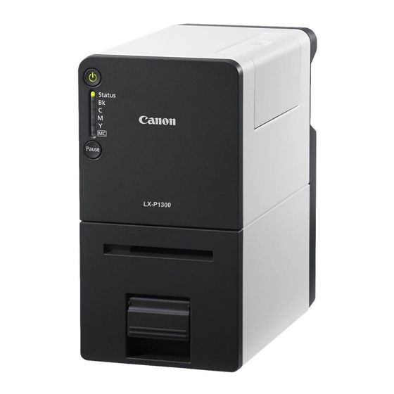 CANON LX-P1300 USER MANUAL Pdf Download | ManualsLib
