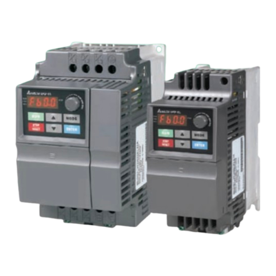 DELTA VFD-EL SERIES USER MANUAL Pdf Download | ManualsLib
