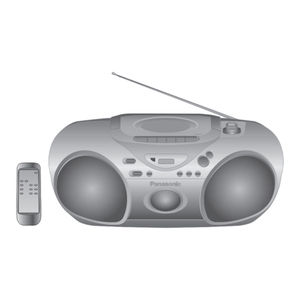 PANASONIC RX-D23 OPERATING INSTRUCTIONS MANUAL Pdf Download | ManualsLib