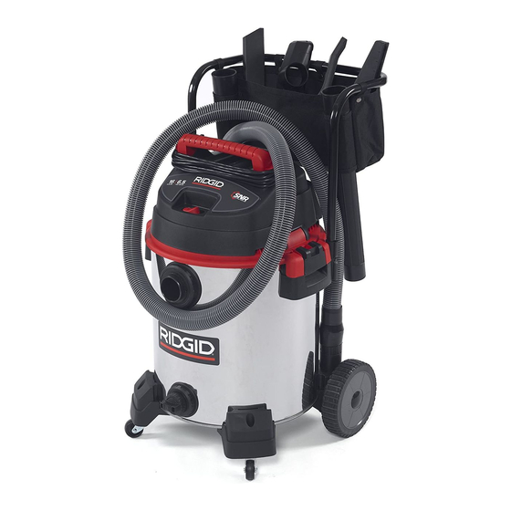 RIDGID 1610RV OWNER'S MANUAL Pdf Download | ManualsLib