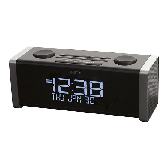 HMDX CUBE HX-B440 INSTRUCTION MANUAL AND WARRANTY INFORMATION Pdf ...