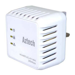 AZTECH 200MBPS HOMEPLUG AV ETHERNET ADAPTOR USER MANUAL Pdf Download ...