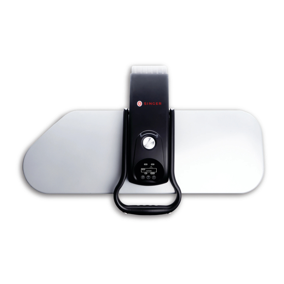 SINGER INTELLIGENT PRO STEAM PRESS INSTRUCTION MANUAL Pdf Download ...
