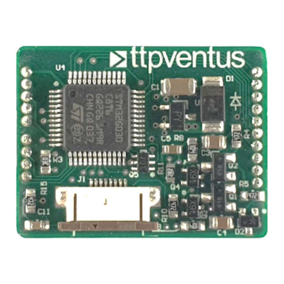 Ttp ventus General Purpose Disc Pump Drive PCB Manuals | ManualsLib